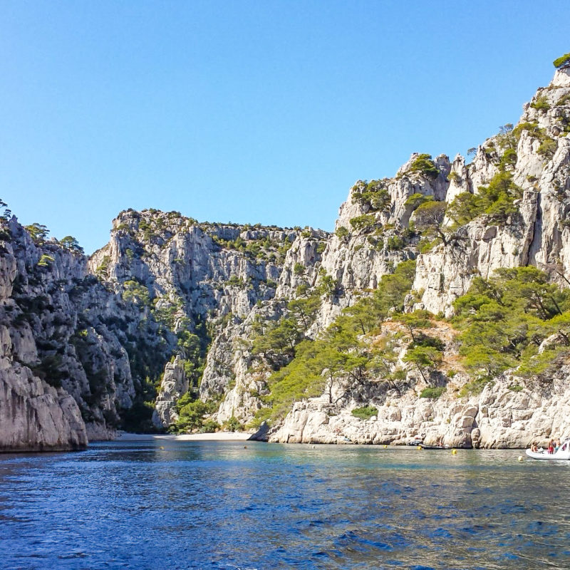 Passeio de barco nas calanques - Destino Provence